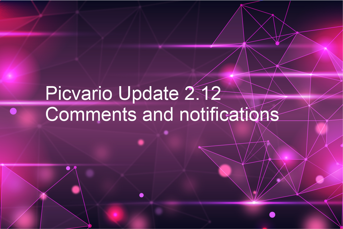 Update Picvario 2.12 - Comments and notifications | Picvario